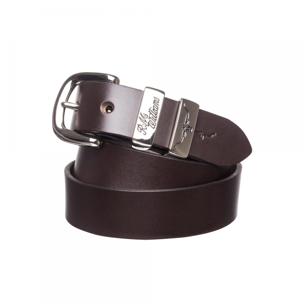1 1/4" 3 piece solid hide belt - Wallers Mildura