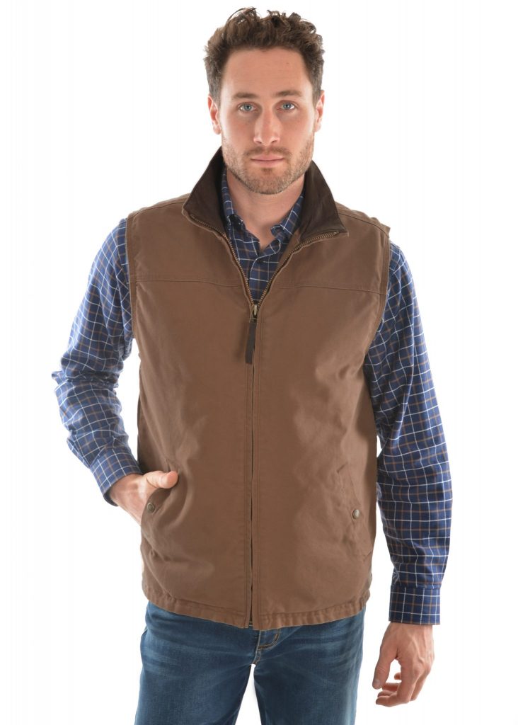 Thomas Cook Canvas Vest - Wallers Mildura